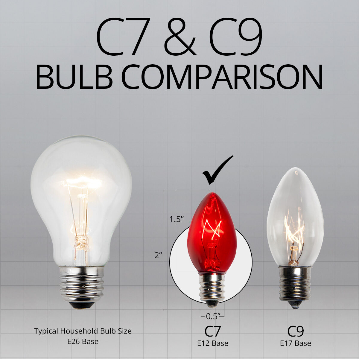C7 light bulb store