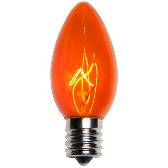 C9 Light Bulb, Amber - Yard Envy