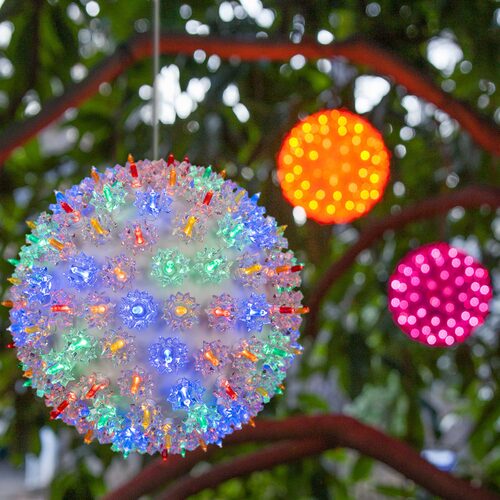 Light Sphere, Multicolor T5 LED Lights - Yard Envy
