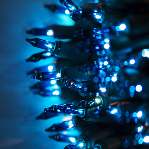Standard Blue Mini String Lights - Yard Envy