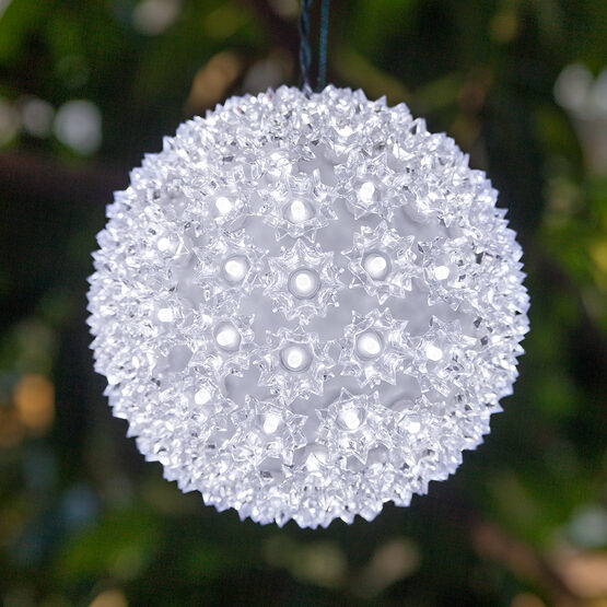 Light Sphere, Cool White 5mm LED Lights - Yard Envy