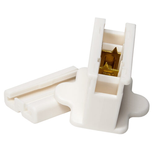 SPT2 Polarized Inline Zip Plug, White - Yard Envy