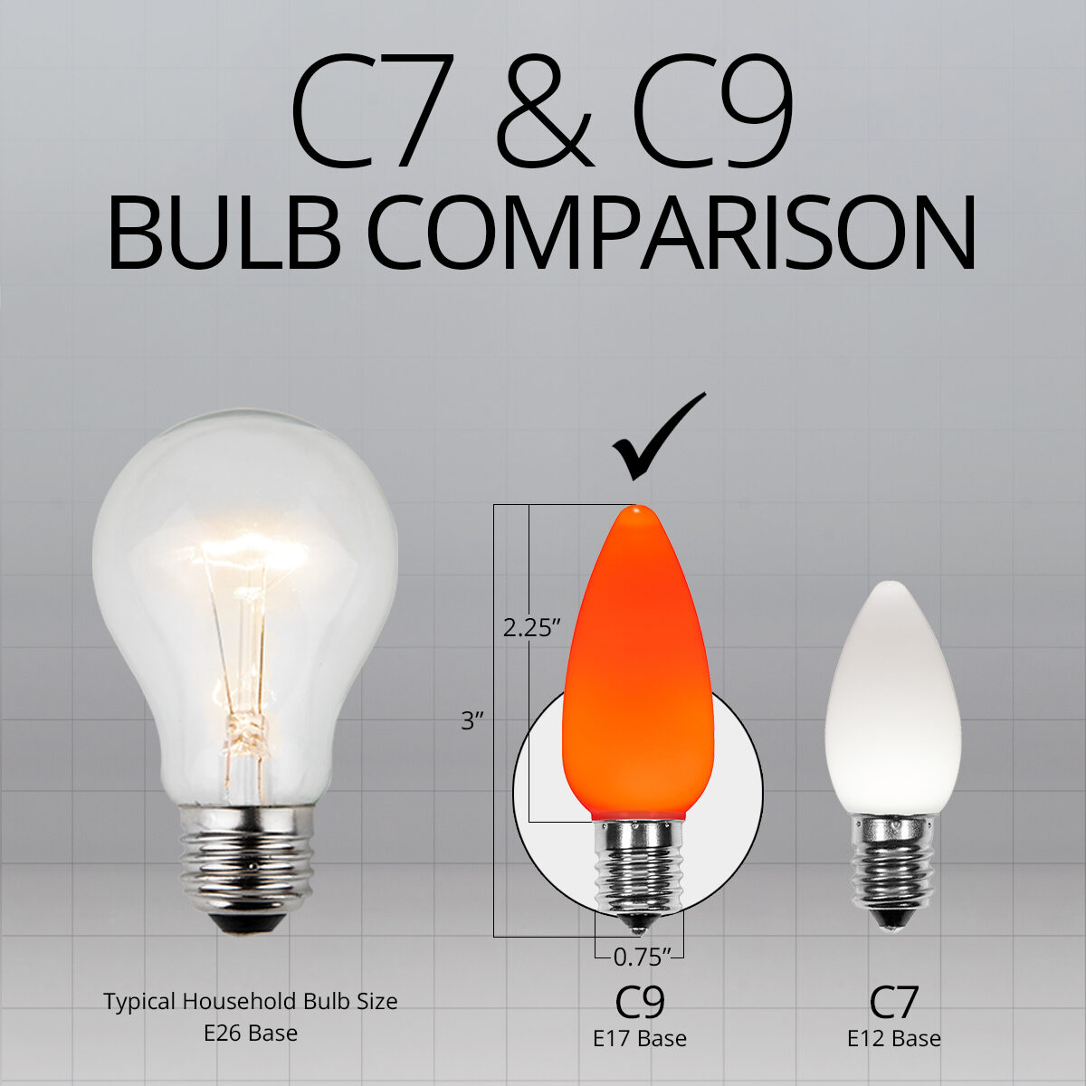 E17 light bulb store