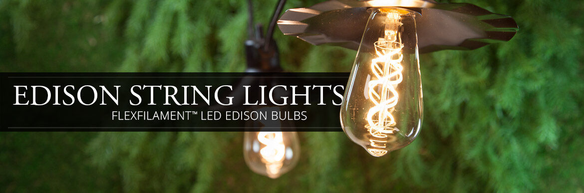 Edison String Lights - Yard Envy